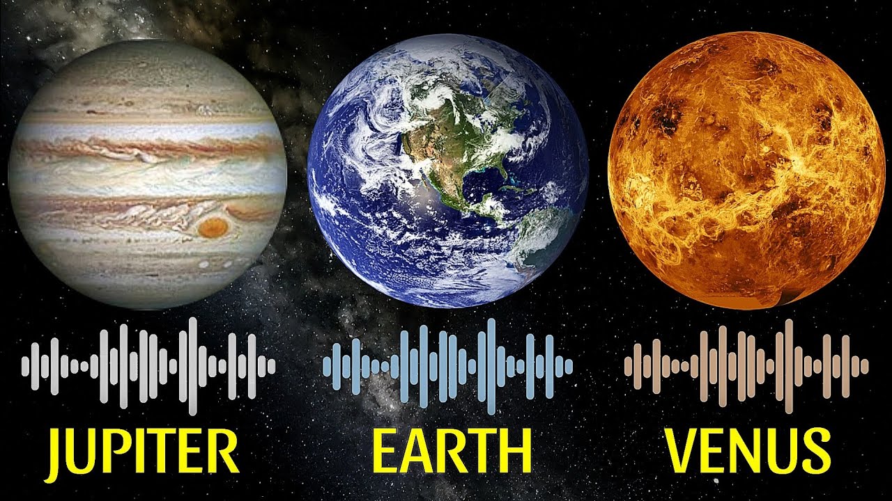 All Planet Sounds From Space (scary😨) - YouTube