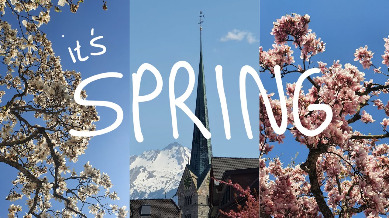 SPRING IN SWITZERLAND | MUSIM SEMI DI SWISS - YouTube