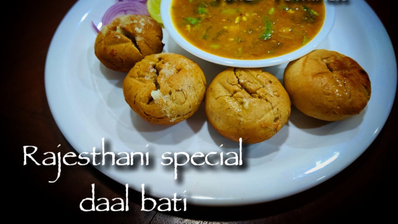 Rajasthani special daal bati by PJBFOOD - YouTube