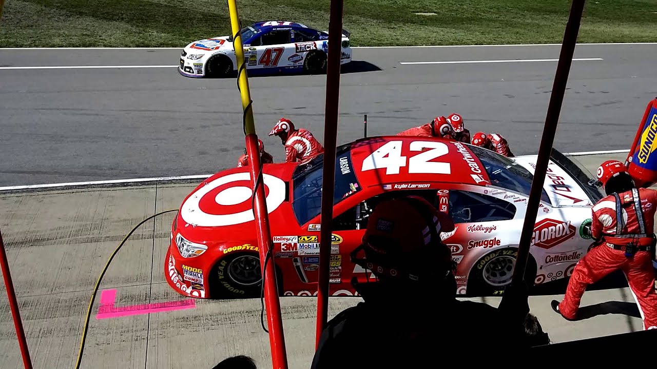 Kansas,speedway pit - YouTube