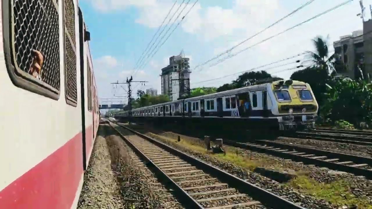 Mumbai Fast Local Train Travelling🔥 - YouTube