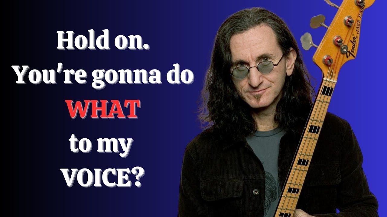 Geddy Lee to be AUTO-TUNED?! - YouTube