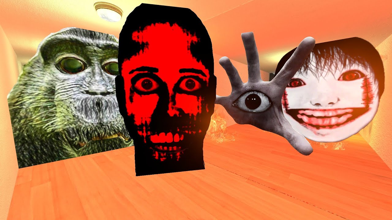 Selene Delgado Nightmare, Monkey Angry Munci, And Scary Hand Nextbot ...