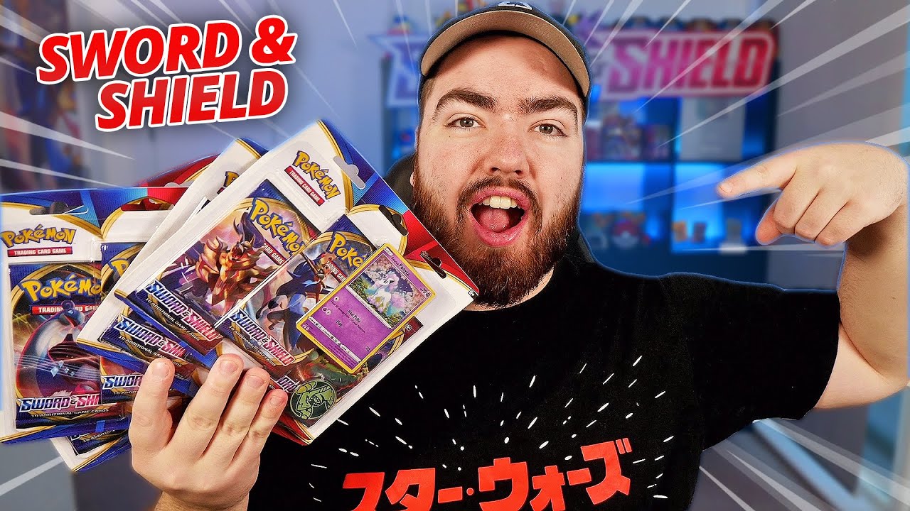 Opening FOUR Sword & Shield PROMO Blister Packs! *12 PACKS* - YouTube