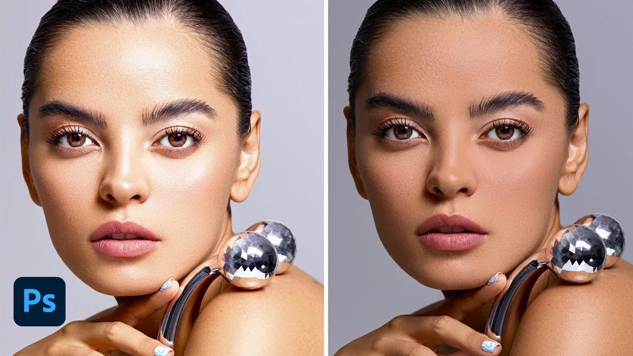 How to fix Extreme Hotspots and Shiny Flash in photoshop - YouTube