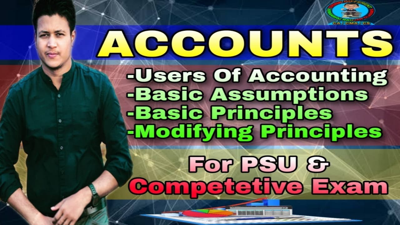 Accounts |Users of Accounting, Basic Assumption & Principles, Modifying ...
