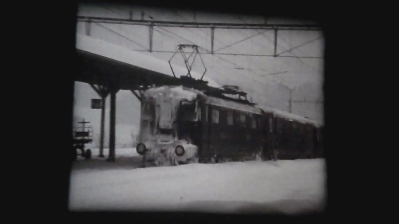 "Trains in the snow" en suisse romande (1980 - 1990) - YouTube