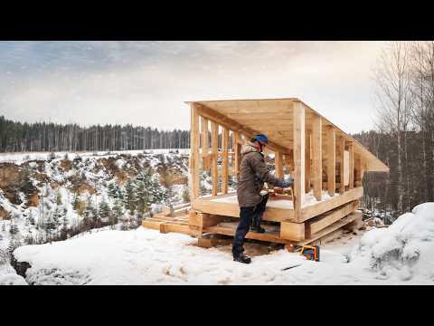 Terkedilmiş Bir Kariyerde 30 GÜNDE BİR EV İnşa Ettim!