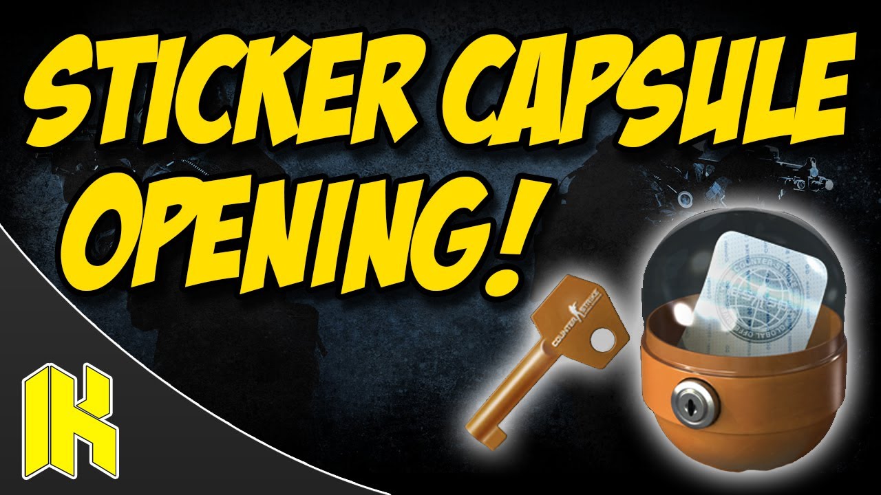 CS:GO - Sticker Capsule Opening! (RARE!/UNCOMMON!) - YouTube
