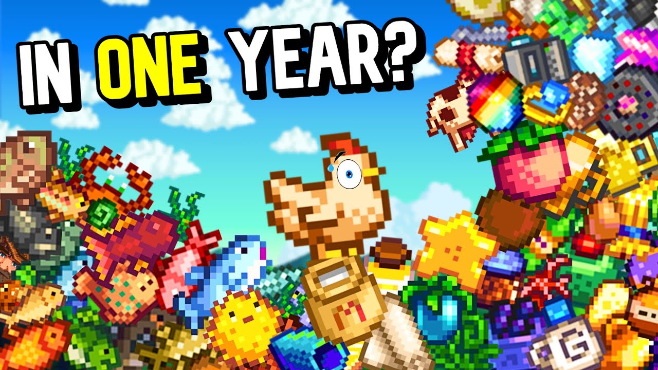 This might be a lot of items... | Stardew Valley Collections in a Year ...