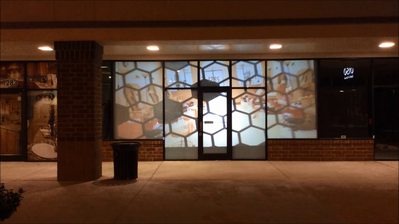 Looking Glass Digital Window Advertising - Compilation1 - YouTube