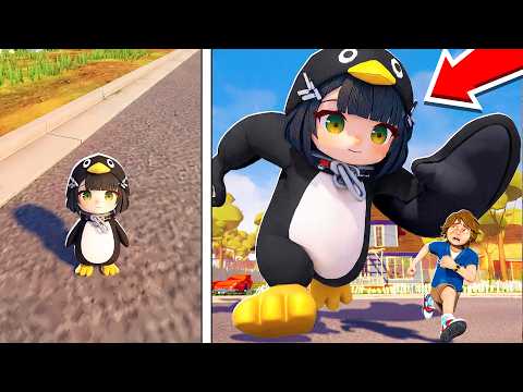 Gregory RUNS from GIANT GUGUGAGA PENGUIN! in Hello Neighbor