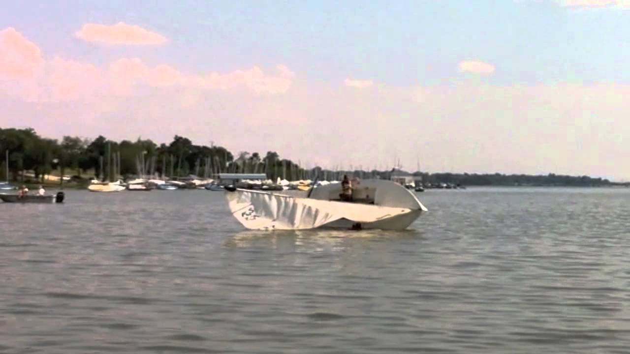 Controlled Flying Scot Capsize - White Rock Lake - YouTube
