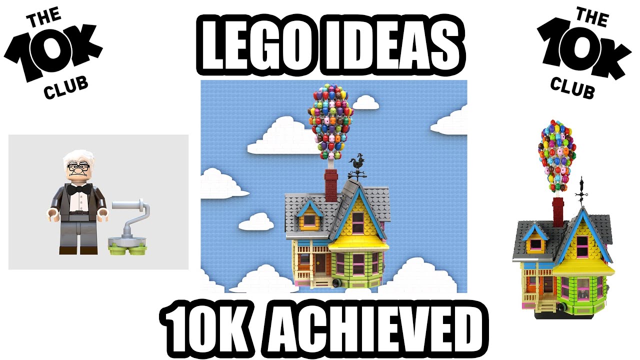 LEGO IDEAS - House From Up - 10K ACHIEVED - YouTube