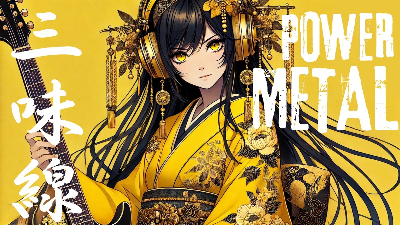 Shamisen × Power Metal: Japanese Energy BGM for Study and Work - YouTube