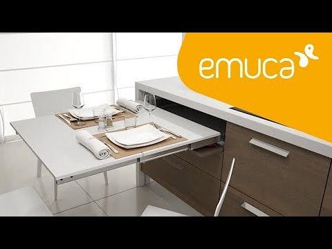 Comment installer et cacher une table d'appoint extractible dans un ...