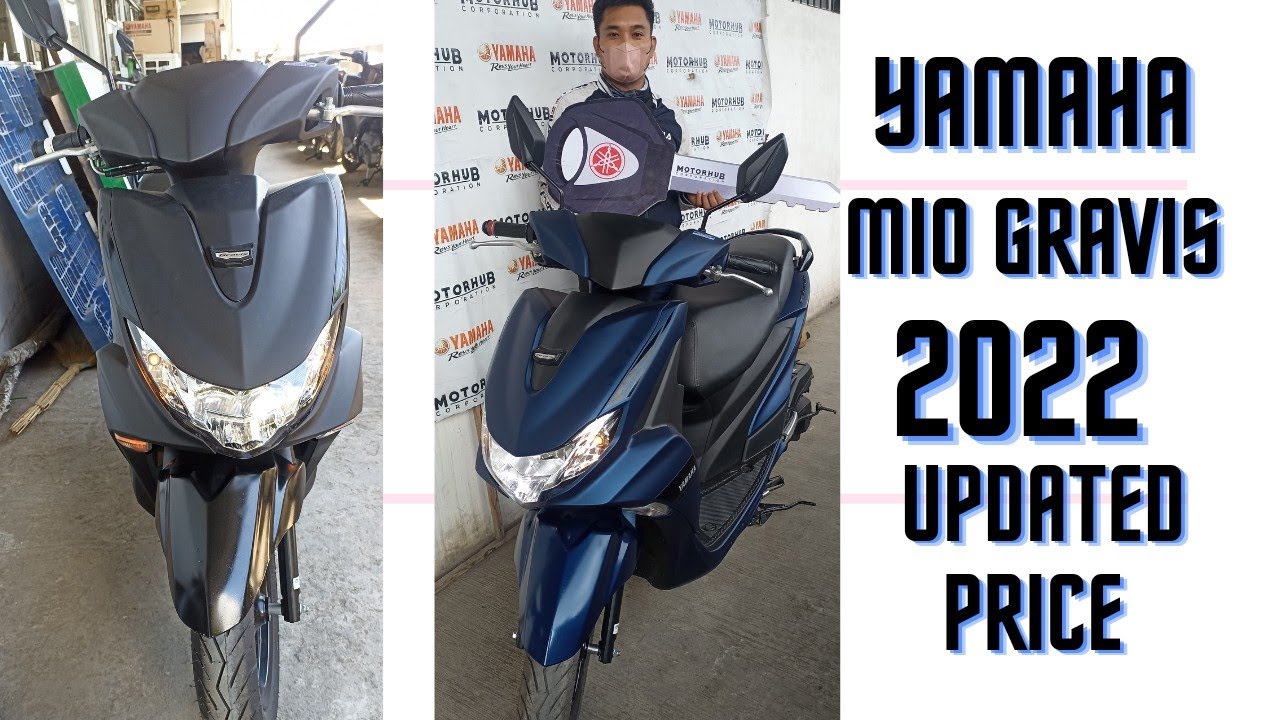 YAMAHA MiO Gravis 2022 updated specs function benifets price😍😍 - YouTube