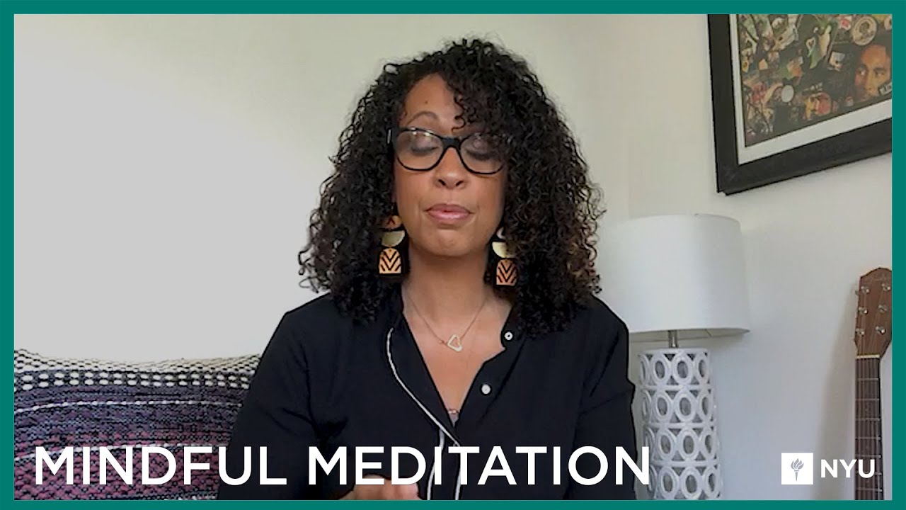 Melissa Carter Leads a Mindful Minute for the Black Community - YouTube