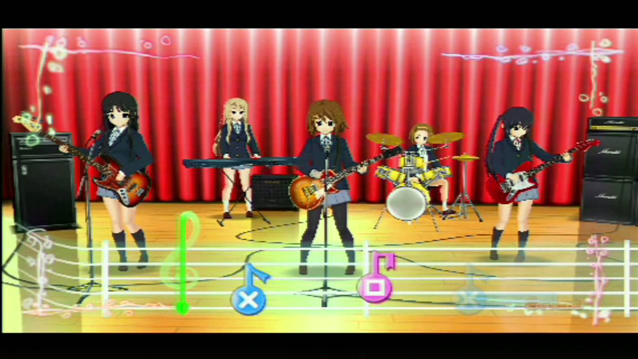 (PSP) K-ON, Fuwa Fuwa Time, Azusa gameplay! - YouTube