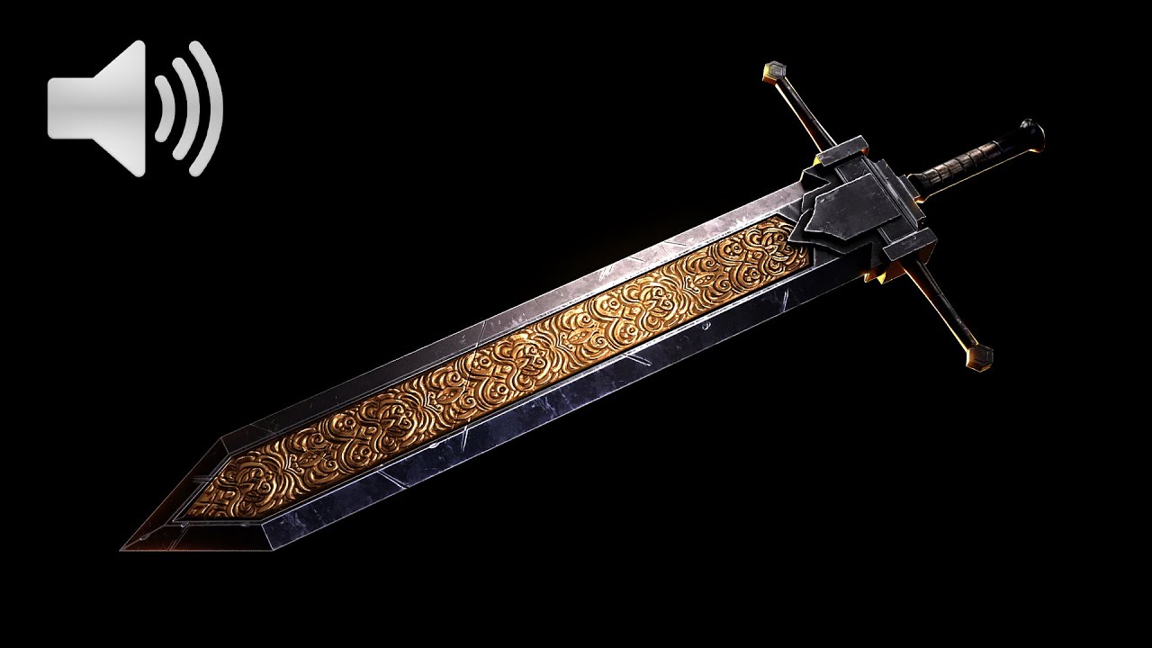 Large Sword Sound Effects - YouTube