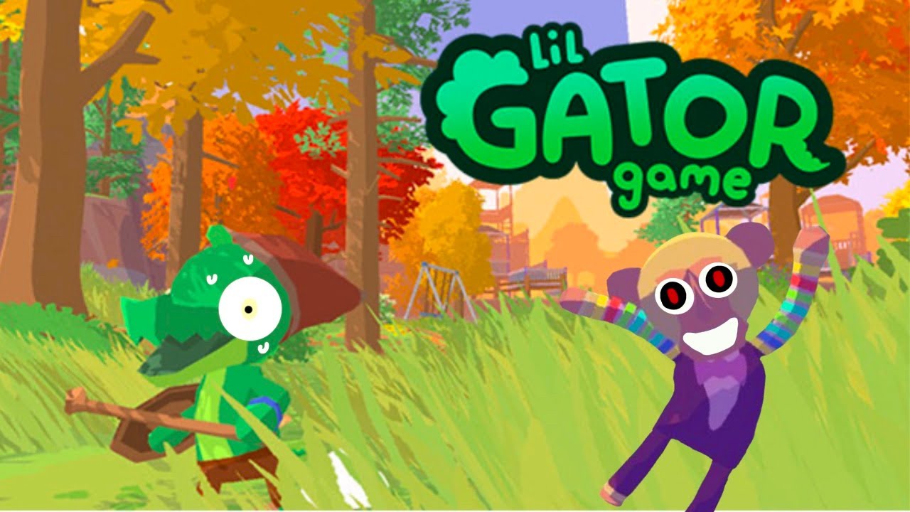 Lil Gator game- ep 1 Weird monkey guy - YouTube