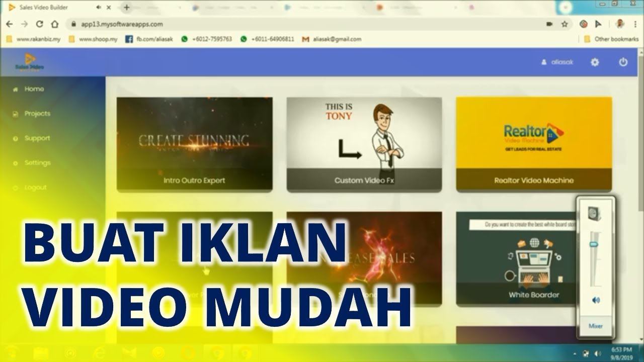 Sales Video Builder - Buat Video Iklan Online - YouTube