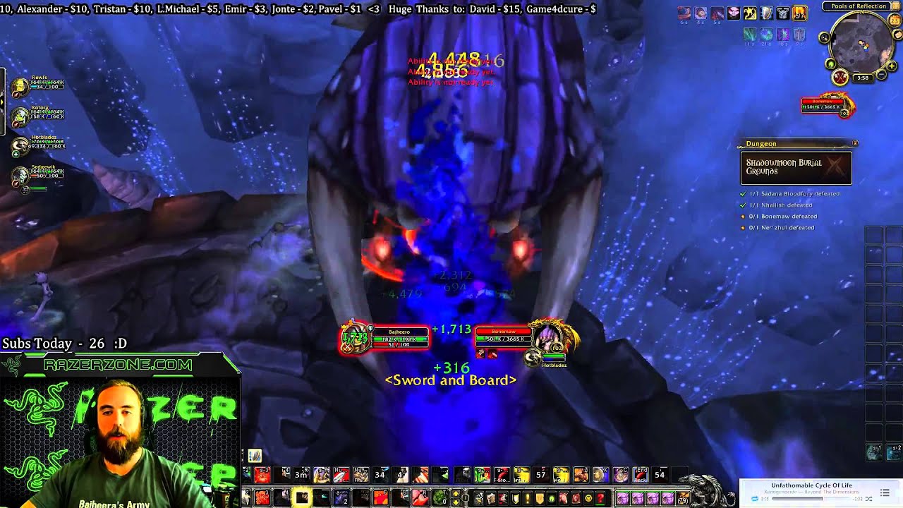 Warlords of Draenor (Beta): EPIC WoD Boss Fight: BONEMAW - Shadowmoon ...