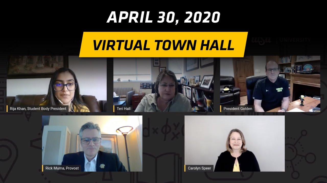 Virtual Town Hall 4/30/2020 - YouTube