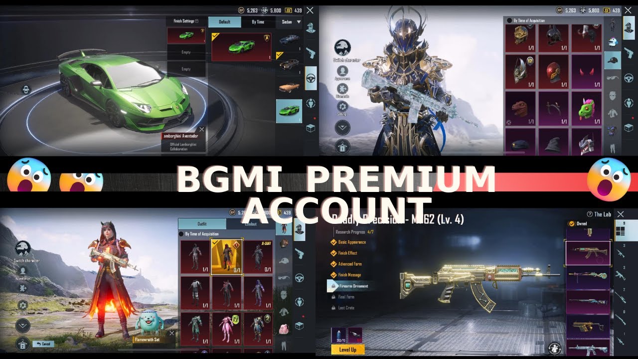 ♨️🇮🇳 𝗕𝗚𝗠𝗜 𝗣𝗥𝗘𝗠𝗜𝗨𝗠 𝗔𝗖𝗖𝗢𝗨𝗡𝗧 🇮🇳 #bgmi - YouTube