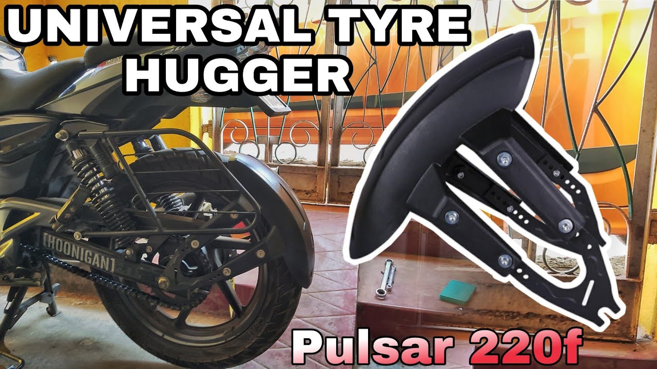 Universal tyre hugger For Any Motorcycle | Installation Video | DIY ...