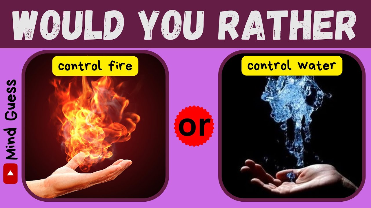 Would You Rather....? Hardest Choices Ever - YouTube