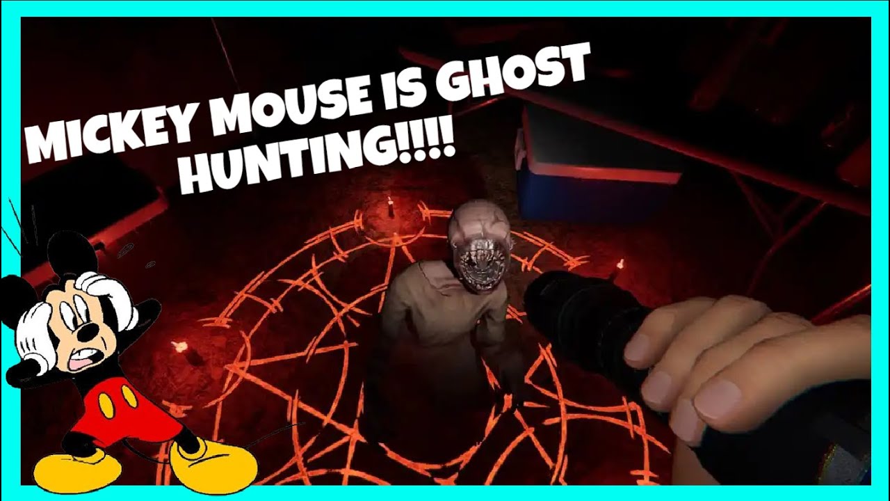MICKEY MOUSE goes ghost hunting - YouTube