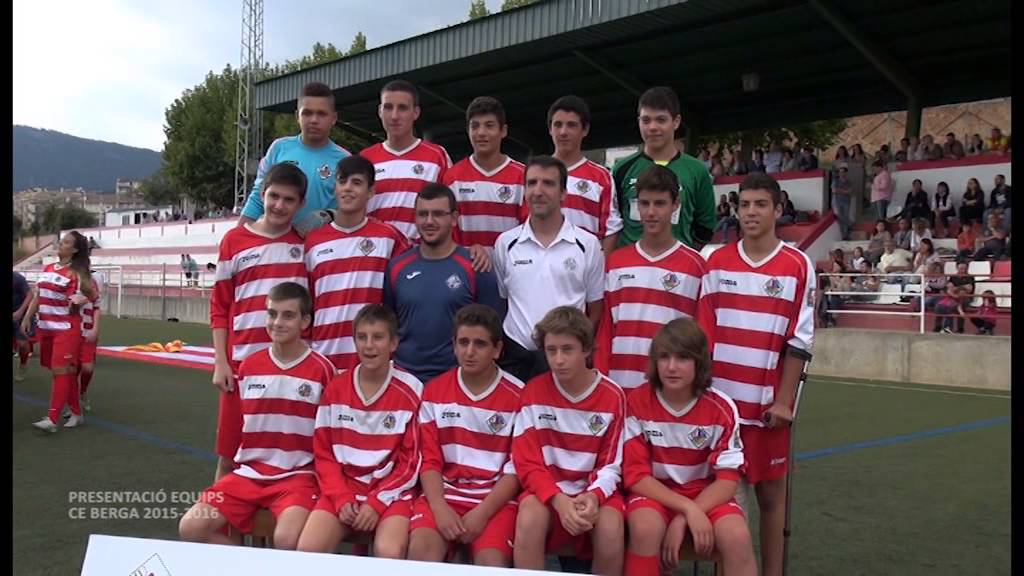 PRESENTACIÓ EQUIPS CE BERGA 2015 2016 - YouTube