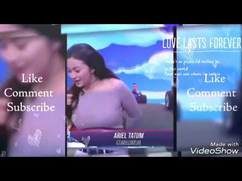 Waw anuya Ariel Tatum kelihatan
