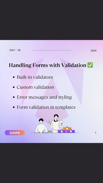 Day-18 Handling Forms with Validation #shorts #youtubeshorts # ...