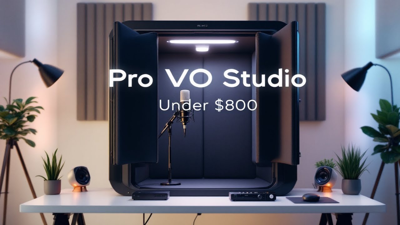 Pro VO Studio Setup for Under $800 🎤 - YouTube