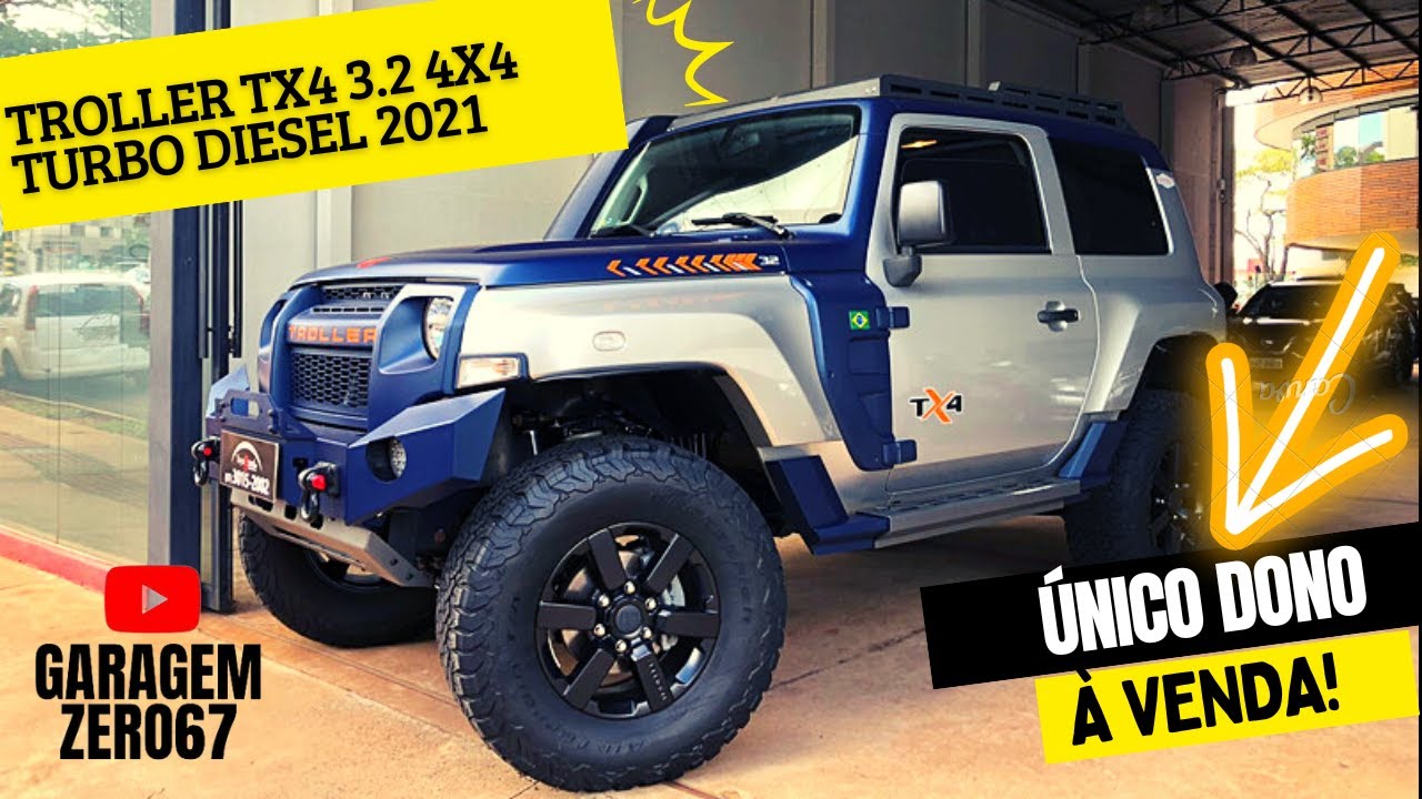 TROLLER TX4 2022 3.2 DIESEL COM CAMBIO AUTOMÁTICO À VENDA! #trollers ...