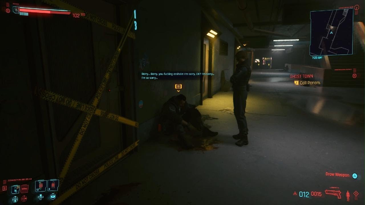 Cyberpunk 2077 Barry Death - YouTube