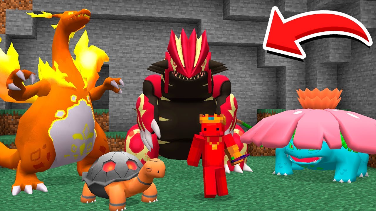 Como Criei o Melhor Time no Minecraft Pixelmon - YouTube