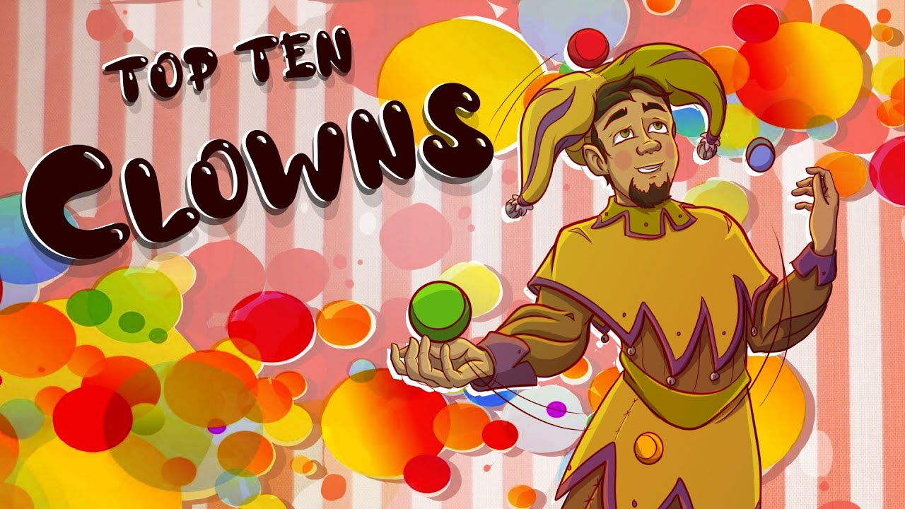 Top Ten Video Game Clowns - YouTube