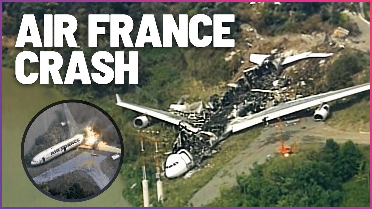 Desperate Fight To Survive As Air France Flight 358 Crashlands | Mayday ...