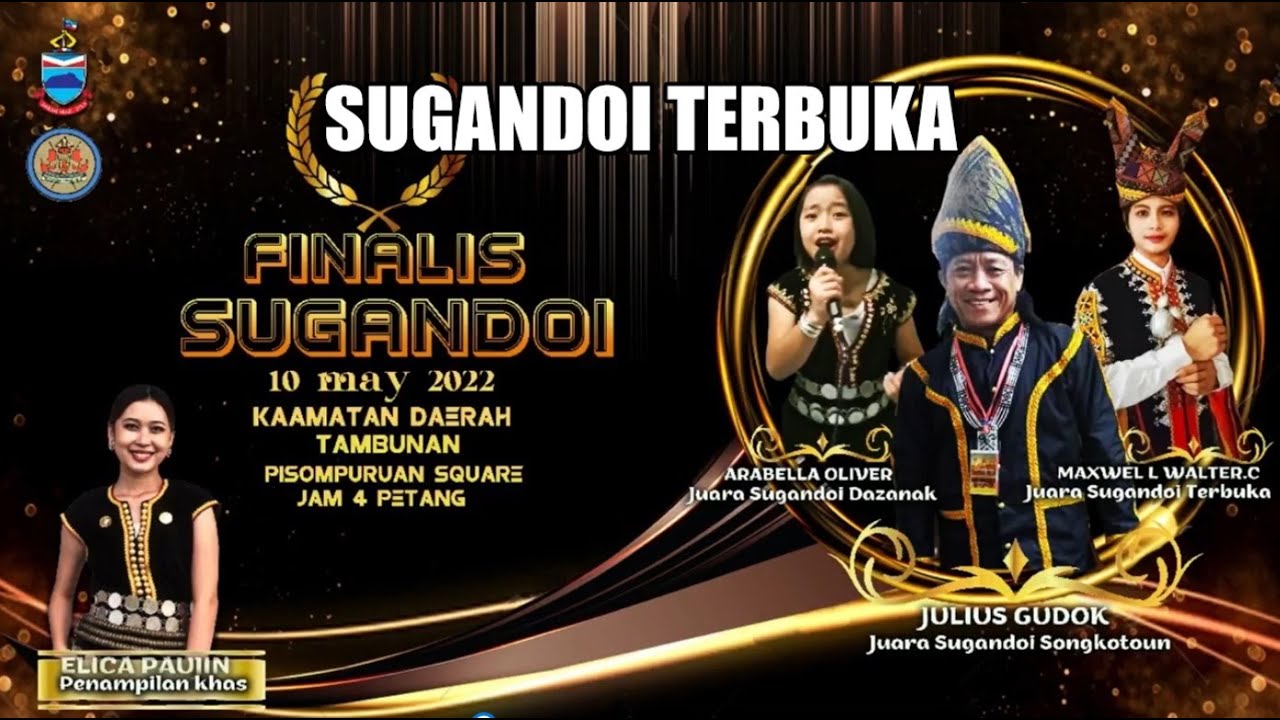 Final Sugandoi Terbuka Peringkat Daerah Tambunan Kaamatan 2022 - YouTube
