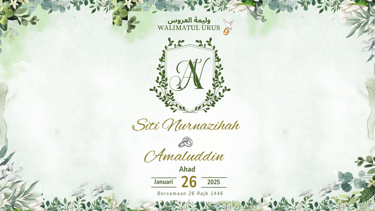 Majlis Persandingan - Nurnazihah & Amaluddin - YouTube