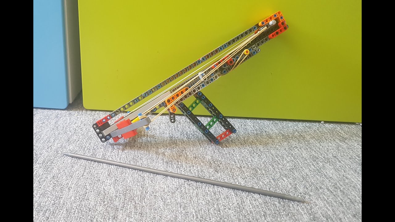 How to build a lego technic crossbow - YouTube