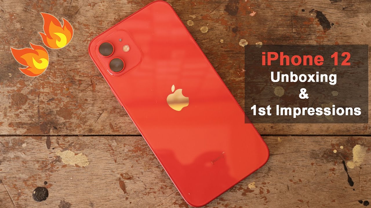 iPhone 12 Unboxing and Initial Impressions - YouTube