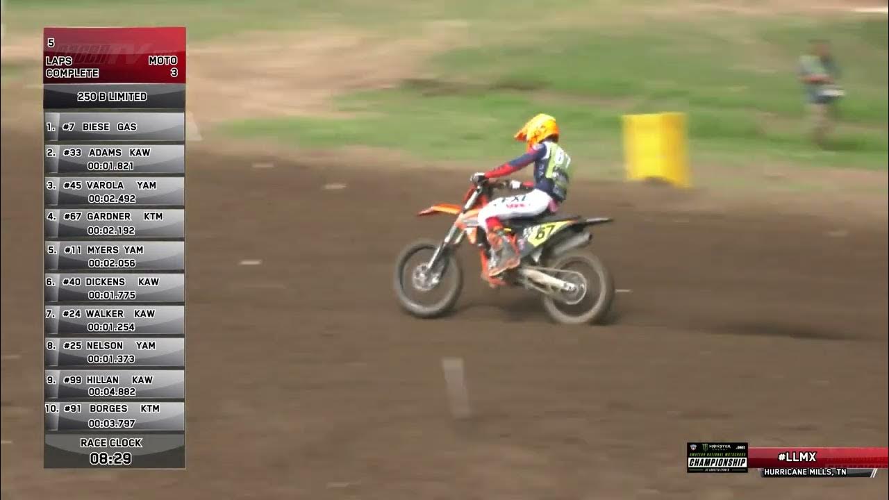 2022 Loretta Lynn's Remastered - 250 B Limited Moto 3 - YouTube