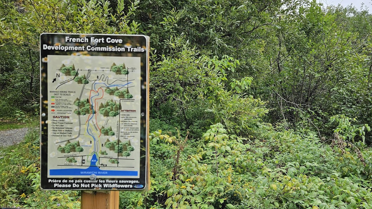 French Fort Cove nature park Miramichi Canada - YouTube