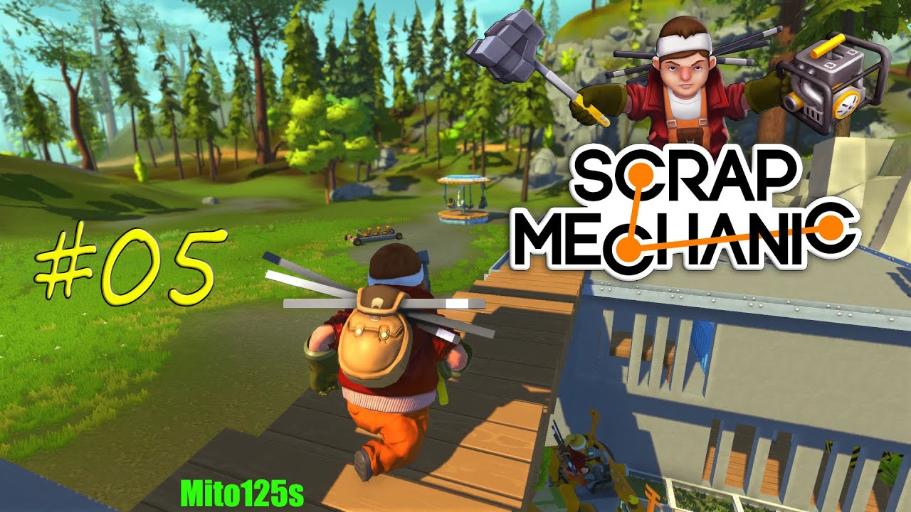Scrap Mechanic #05 Arriva lo Steam Workshop w/FaceCam - YouTube
