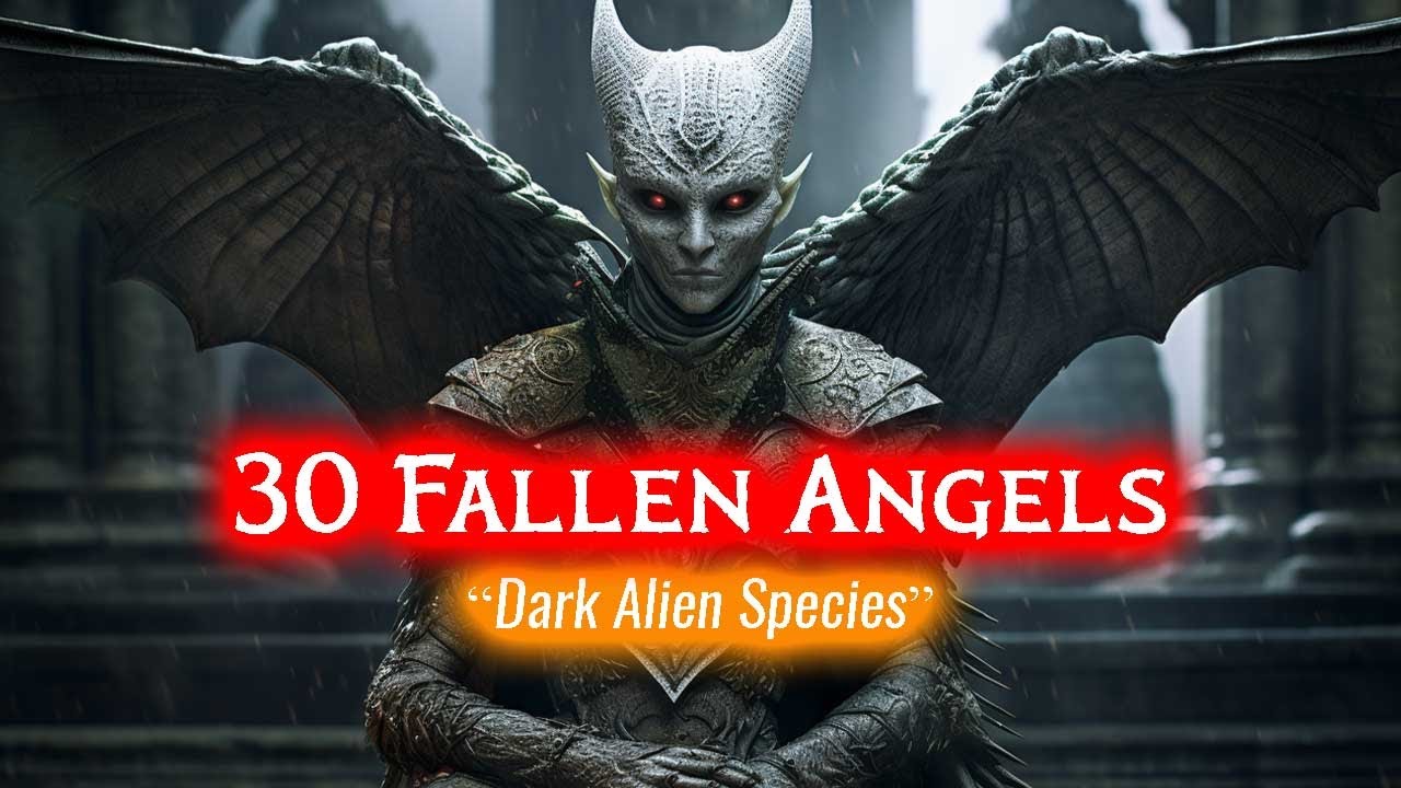 30 FALLEN ANGEL Races “Alien Species”: Anunnaki, Reptilians, Dragons ...