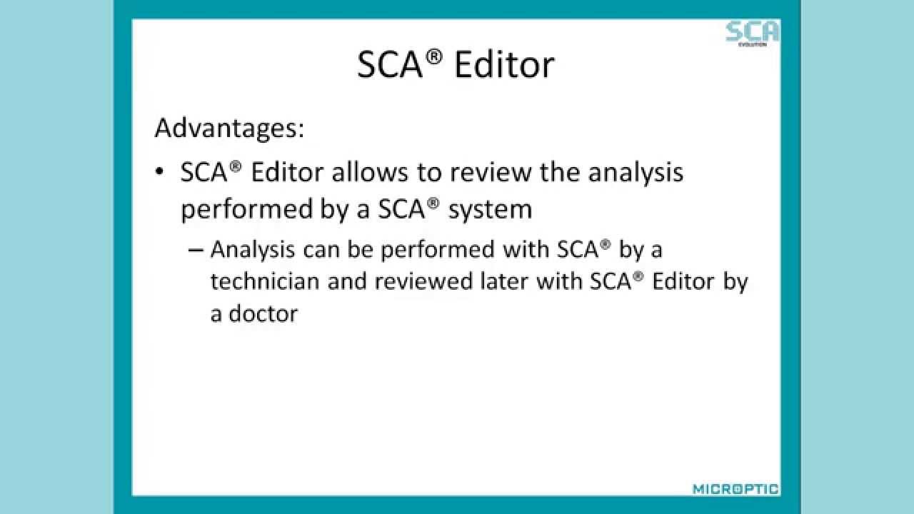 SCA Editor - CASA System SCA Evolution (Human Edition) - YouTube